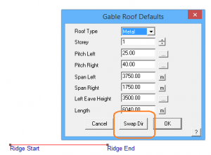 AppliCad Help – Gable Roof