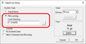 AppliCad Help – Set-Up