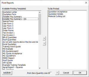 AppliCad Help – Report