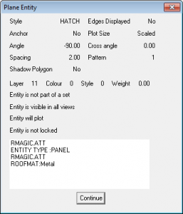 AppliCad Help – Verify Entity