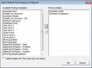 AppliCad Help – Set-Up