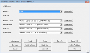 AppliCad Help – Wall Flashing