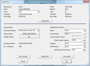 AppliCad Help – Select Tile